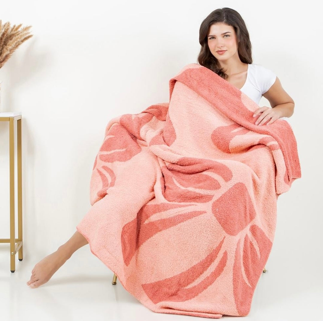 Large Bow Plush Blanket – Poppy and Co Boutique